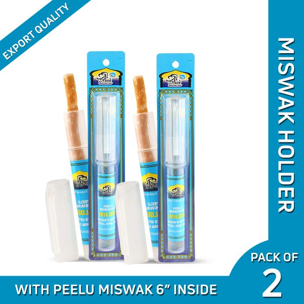 Organic Olive Thick Miswak (Pack of 4) - AL Khair